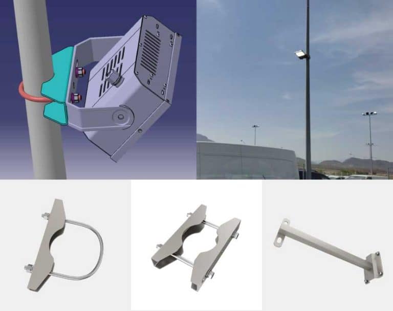 Street Light Bracket-8 Types of Extra Mounting Accessories For Outdoor ...